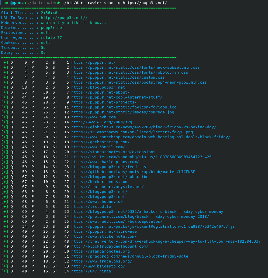 GitHub - GrayWasTaken/dartcrawler: Asynchronous web-crawler / spidering tool, written in dart.